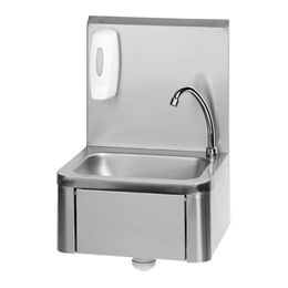 ich-zapfe Ausgussbecken, Waschbecken - Edelstahl, Gastro, 400 x 340 x 595 mm