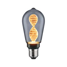 Paulmann LED-Kolben ST64 'Inner Glow Helix' E27 4,2 W 90 lm goldlicht Rauchglas