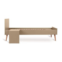 Quax Cocoon Junior Kit 170x70 cm | Umbauset f&uuml;r Cocoon Babybett zum Juniorbett | Mit Nachttisch & Bettgitter-Option