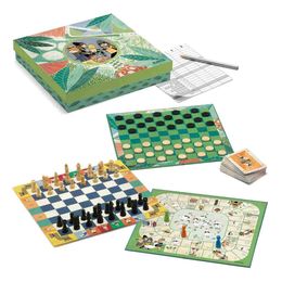 Djeco Brettspiele, Gesellschaftsspiel, Klassische spiele - Spielesammlung 20 klass. Spiele