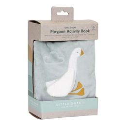 Little Dutch Stoffbuch mit Aktivit&auml;ten f&uuml;r Laufgiffer - Little Goose, Mint
