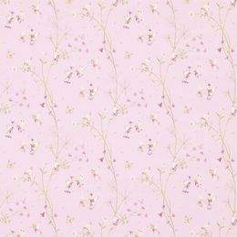 Little Sanderson Abracazoo Motivstoff Feen Garten rosa