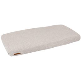 Little Dutch Bettlaken Babybett uni grau "Pure Grey"