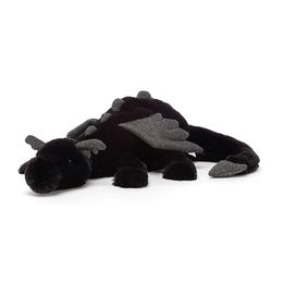 Jellycat Kuscheltier, Pl&uuml;schtier, Stofftier - Onyx Dragon