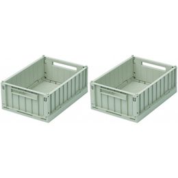 Liewood Aufbewahrungsbox "Weston" 2er-Pack S pfefferminz