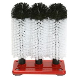 ich-zapfe Gl&auml;sersp&uuml;lb&uuml;rste, Gl&auml;sersp&uuml;lb&uuml;rstengarnitur Profis - GR-3 - 3 x 24 cm