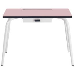 Gambettes Kindertisch/Schreibtisch Romy puder rosa