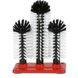 ich-zapfe Gl&auml;sersp&uuml;lb&uuml;rste, Gl&auml;sersp&uuml;lb&uuml;rstengarnitur - GR-2 - 2 x 18 + 1 x 24 cm