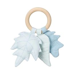 Cam Cam Baby Rassel Bl&auml;tter blau