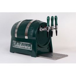 Gl&uuml;hweinzapfanlage, Getr&auml;nke durchlauferhitzer - mit integriertem Luftkompressor, Fassform, 3-leitig 6 kW