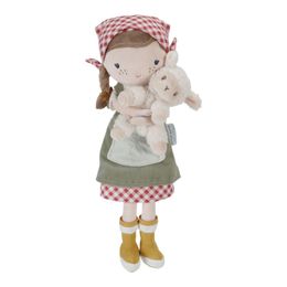 Little Dutch Stoffpuppe, Kuschelpuppe - Farmer Rosa mit Schaf, 35cm