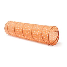 Kids Concept Spieltunnel Sterne braun