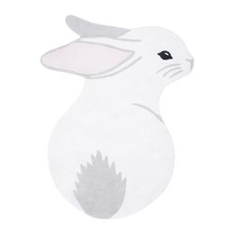 lilipinso Teppich Hase wei&szlig;