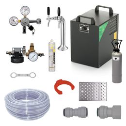 ich-zapfe Komplettset Wassersprudler, Wasserspender, Trinkwassersprudler - Soda PYGMY 25