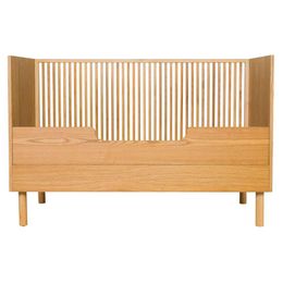 Quax HAI NO KI Rausfallschutz f&uuml;r Babybett Esche natur 70 x 140