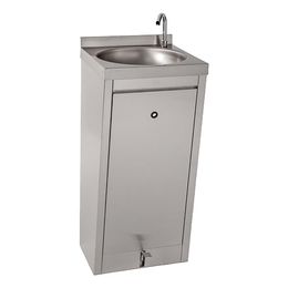 ich-zapfe Ausgussbecken, Handwaschbecken Gastro, Edelstahl - Robust & Hygienisch