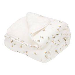 Little Dutch Baby Kuscheldecke "Sailors Bay" wei&szlig;