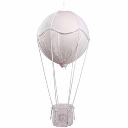 Caramella Deko Heissluftballon goldenes Emblem rosa