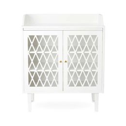 Cam Cam Wickel-Kommode Harlequin weiss