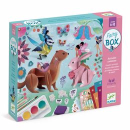 Djeco Bastelset, Kreativit&auml;tsset, Multi Activity Kit - Feen Box