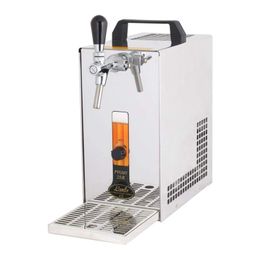 ich-zapfe Zapfanlage, Bierzapfen, Bierzapfanlage, PYGMY 20/K, mit Membranpumpe, 1-leitig Trockenk&uuml;hlger&auml;t, aus Edelstahl, 25 Liter/h, Green Line