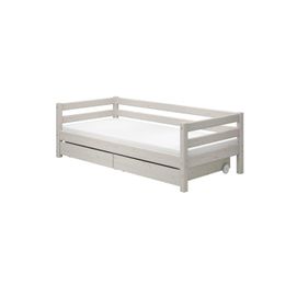 Flexa Classic Kinderbett, Einzelbett - Gem&uuml;tliches Sofa-Bett mit 2 Schubladen & Skandinavischem Design, 90x200 cm