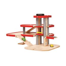 Plan Toys Parkhaus Stromtankstelle Holz