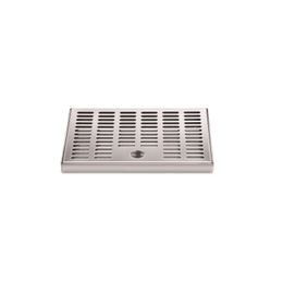 ich-zapfe Tropfblech, Abtropfblech, Tropfschale - Edelstahl, 220 x 150 x 16 mm