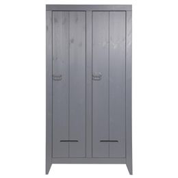 WOOOD Kluis Spind Schrank stahlgrau
