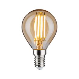 Paulmann LED-Leuchtmittel 'Vintage' dimmbar Tropfen gold E14 4,7 W 430 lm warmwei&szlig;