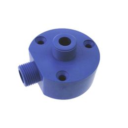 ich-zapfe Wandhalter f&uuml;r Zapfkopfreinigungsadapter (1 Anschluss), mit seitlichem Wasseranschluss 5/8 Zoll