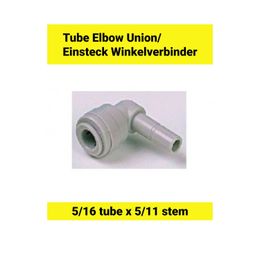 ich-zapfe Einsteck Winkelverbinder 5/16tube x 5/16stem