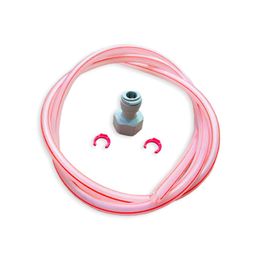 ich-zapfe Bierschlauch John Guest komplett - 3/8" und 5/8" Aufschraub-Verbinder