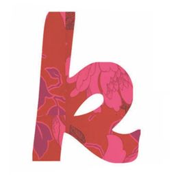 lilipinso Sticker rosa Buchstabe k