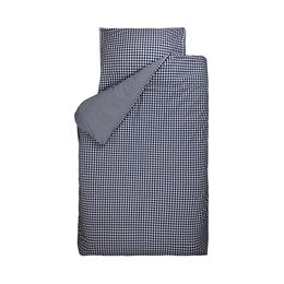 Bink Kinderbettw&auml;sche BB Karo blau 100 x 135