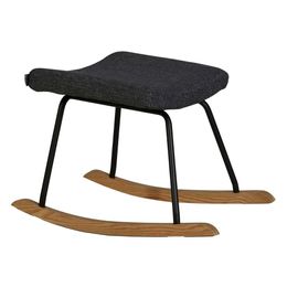 Quax Fu&szlig;hocker f&uuml;r Schaukelstuhl /Stillstuhl De Luxe schwarz