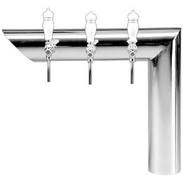ich-zapfe Schanks&auml;ule, Bierzapfs&auml;ule,CNS Matt-Geschliffen, Elegante & Hochwertige f&uuml;r Bars & Restaurants