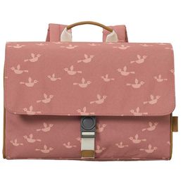 Fresk Schulranzen V&ouml;gel pink