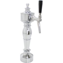 ich-zapfe Schanks&auml;ule, Bierzapfs&auml;ule - Modell Ffl&auml;mische Form, Messing, 1-leitig