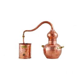 ich-zapfe Destille, Destillierger&auml;t, Destillationsapparatur - Alembic Premium, Kupfer 2L