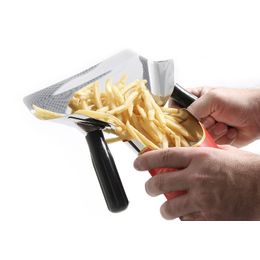 ich-zapfe Pommes-Schaufel - mit Abnehmbaren Griffen, 75 mm Einf&uuml;ll&ouml;ffnung, Edelstahl
