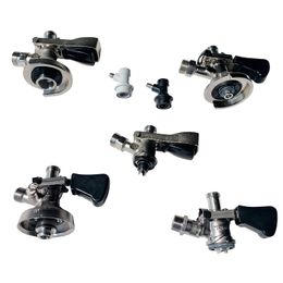 ich-zapfe Zapfkopf, Kegverschluss - Set, 5 Liter Bierfass Adapter, Steckkupplung NC Gas