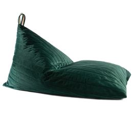 nobodinoz Sitzsack "Essaouira" Savanna Samt gr&uuml;n