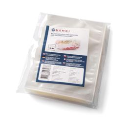 ich-zapfe Vakuumbeutel Lebensmittel, Vakuum Kochbeutel, Sous Vide Beutel Kompatibel mit Vakuumkammer-Verpackungsmaschinen, 250x150 mm
