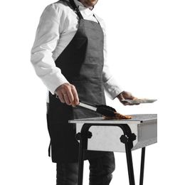 ich-zapfe Sch&uuml;rze, Grillsch&uuml;rze - Flammhemmende, 280 g/m&sup2;