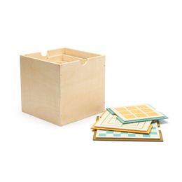 Kids Concept Kisten mit Brettspieldeckel 3er-Set