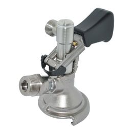 ich-zapfe Zapfkopf - Keg Verschluss, Kombi - Fitting, seitlicher Ausgang (Thekenanstich)