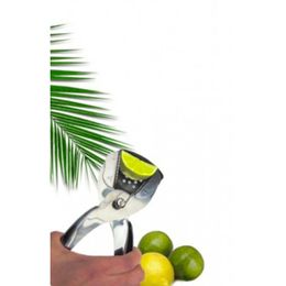 ich-zapfe Zitronenpresse, Zitronenzange, Limettenpresse Edelstahl 18/10, Mehr Saft & Ergonomisches Design
