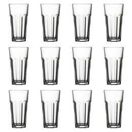 ich-zapfe Longdrinkgl&auml;ser, Trinkgl&auml;ser 12er-Set - Casablanca, 415 ml