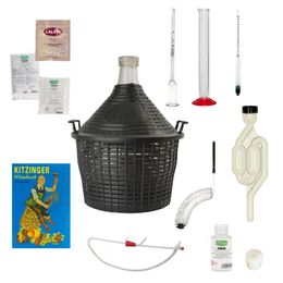 ich-zapfe Wein selber machen, Wein starterset, Weinbrauset, Weinherstellung starterset - mit 20L Weinballon, gross